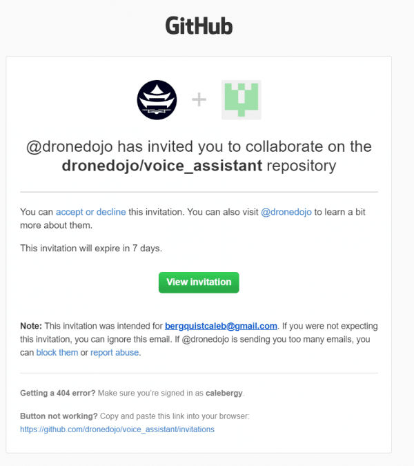 Project GitHub Code - Drone Dojo